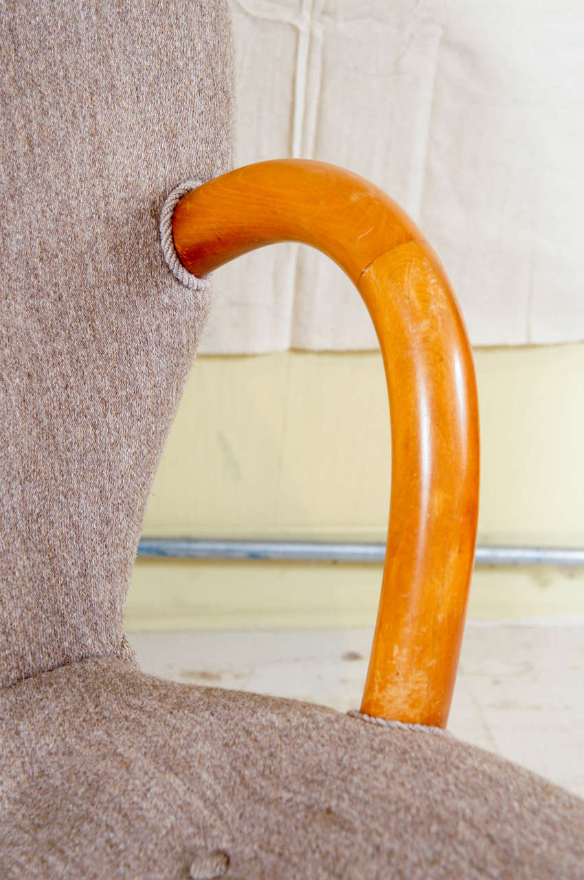 'Clam Chair' by Philip Arctander at 1stDibs | clam chairs, the clam ...