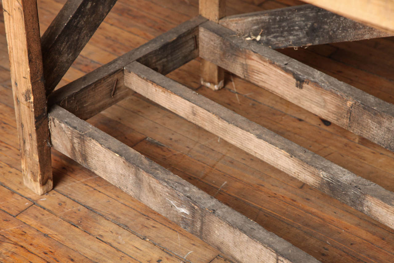 Vintage Work Table For Sale at 1stDibs