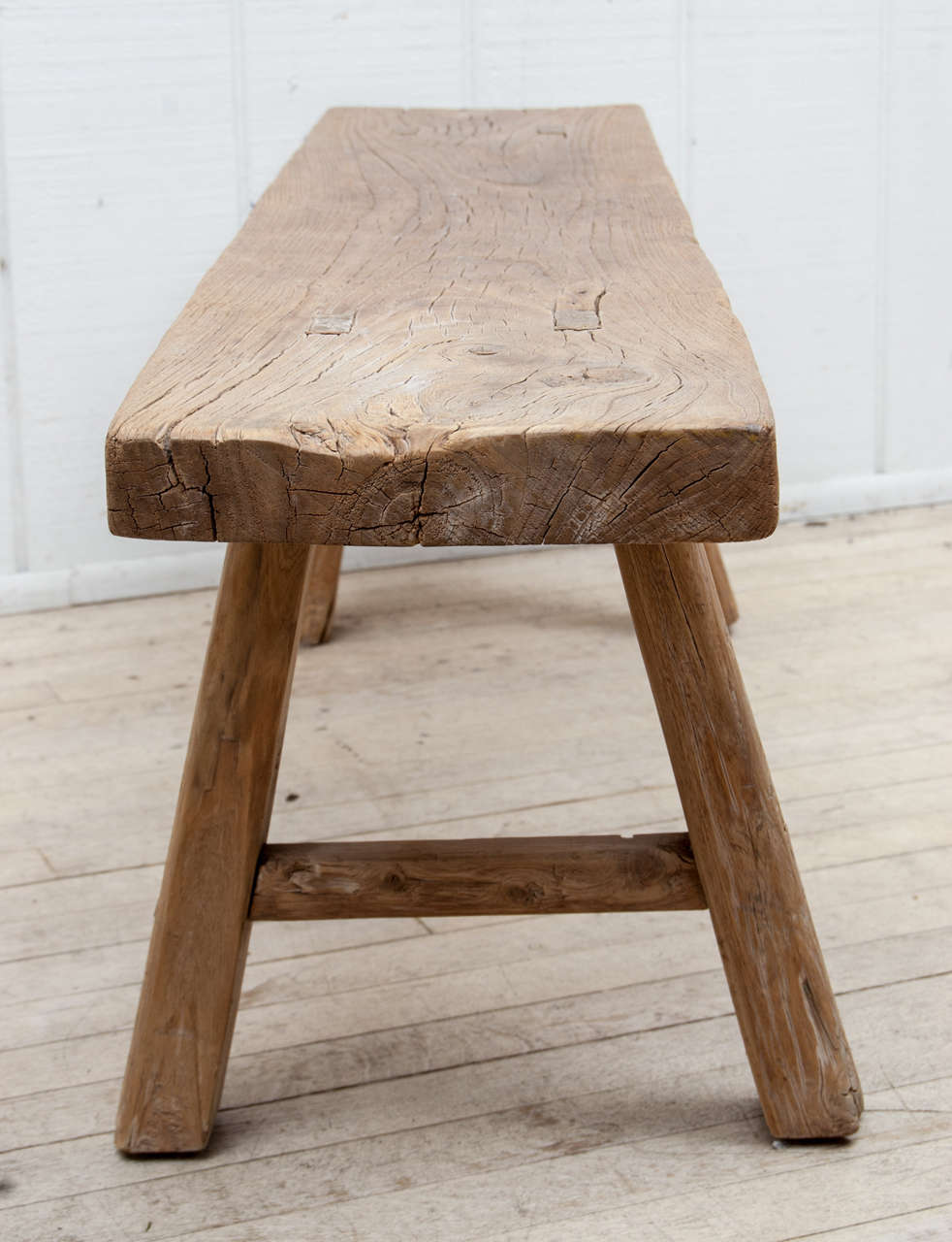 Rustic Bench at 1stDibs