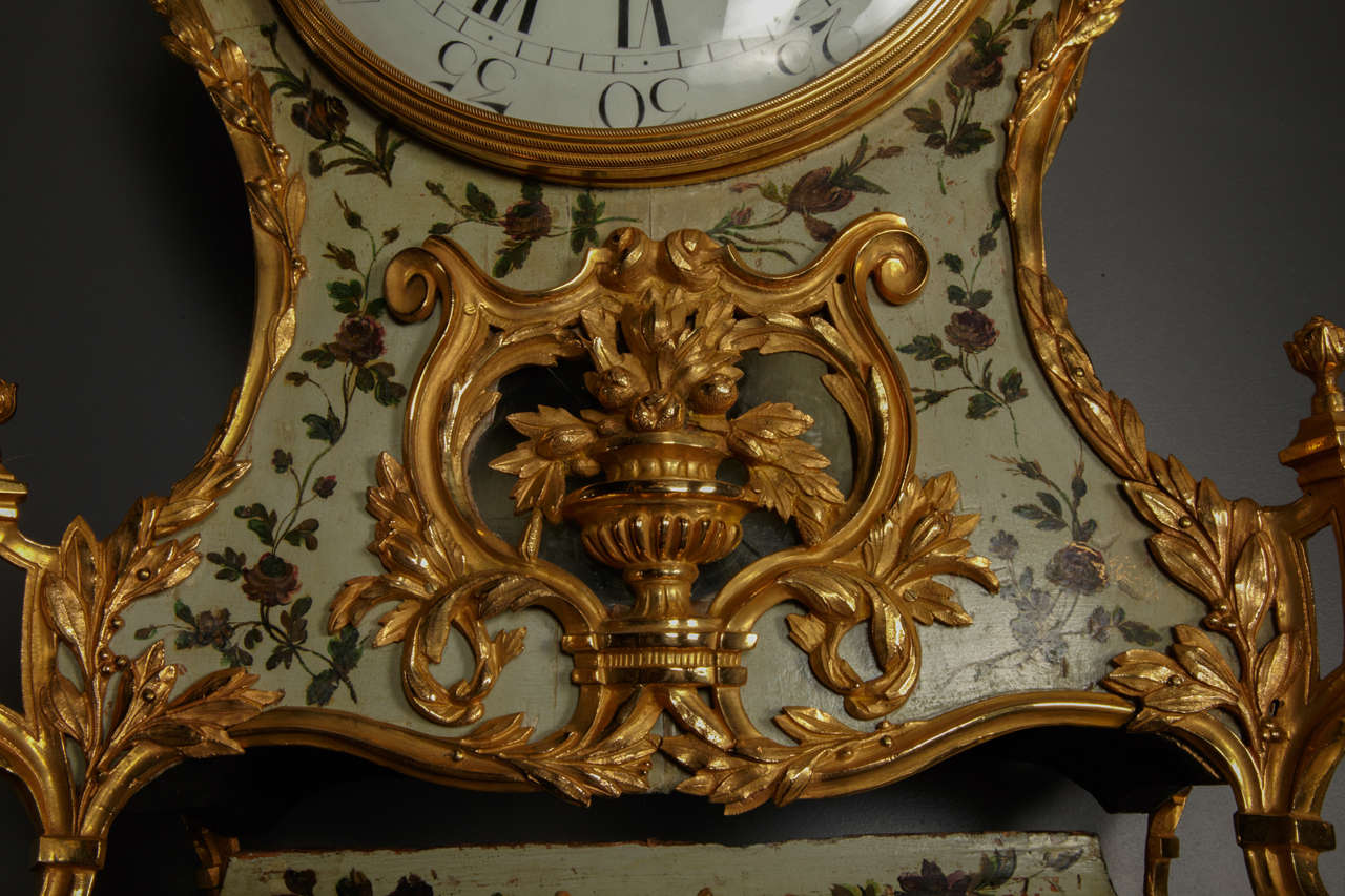 Important 18th Century Wall Clock at 1stDibs