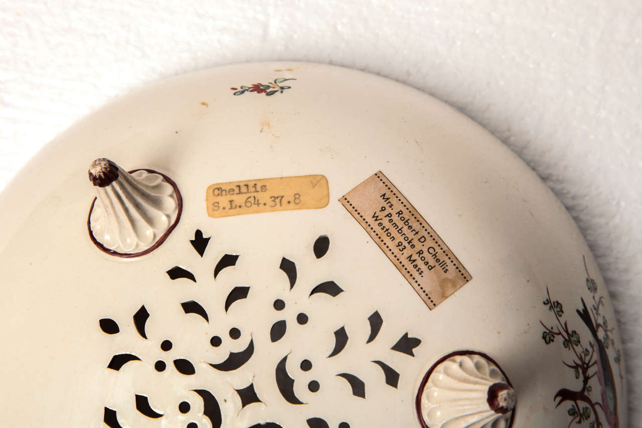 19th Century Wedgwood Queensware Colander For Sale at 1stDibs