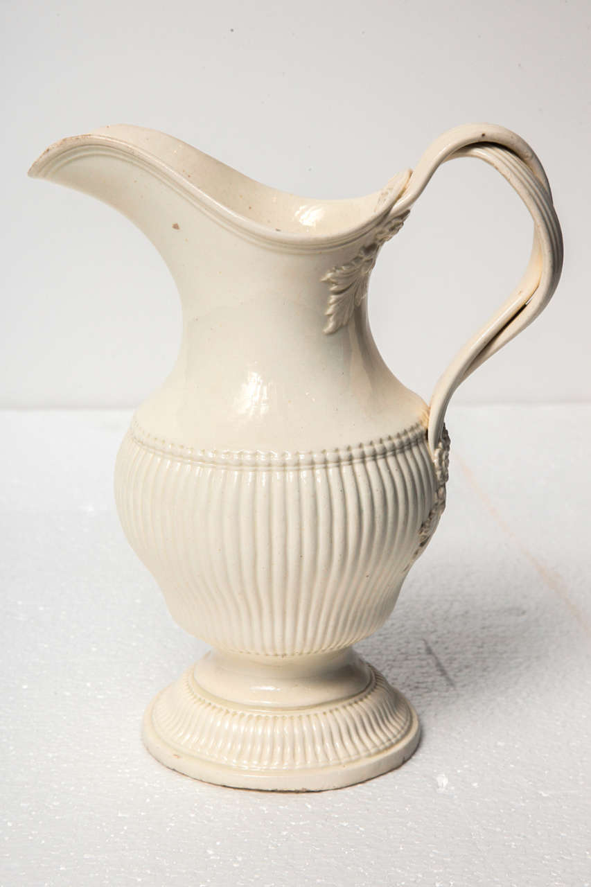 Early 19th Century Creamware Jug at 1stDibs