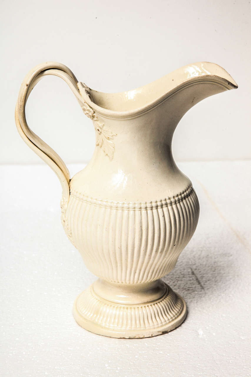 Early 19th Century Creamware Jug at 1stDibs