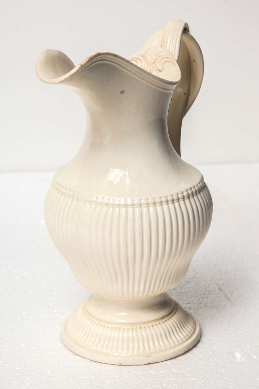 Early 19th Century Creamware Jug at 1stDibs