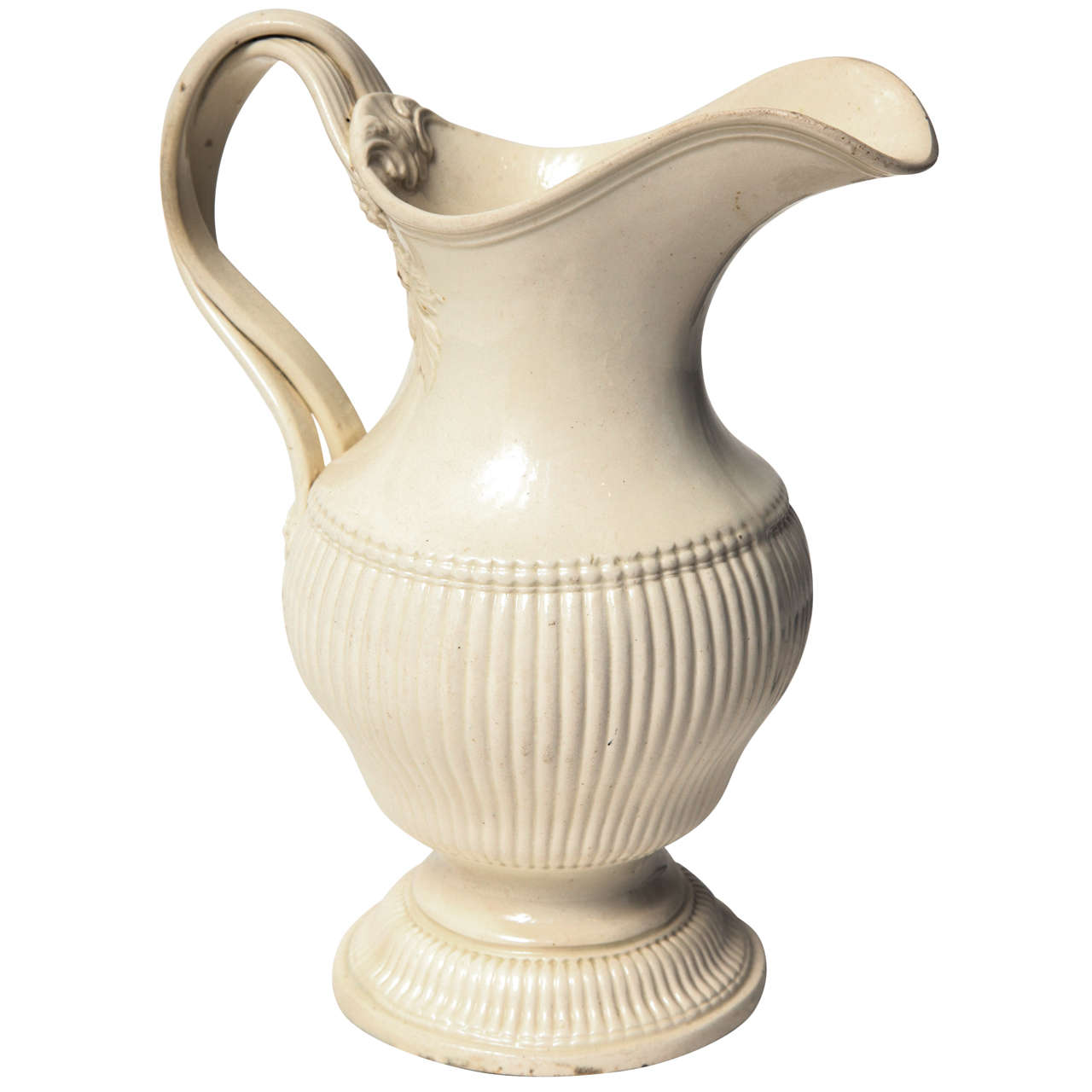 Early 19th Century Creamware Jug at 1stDibs