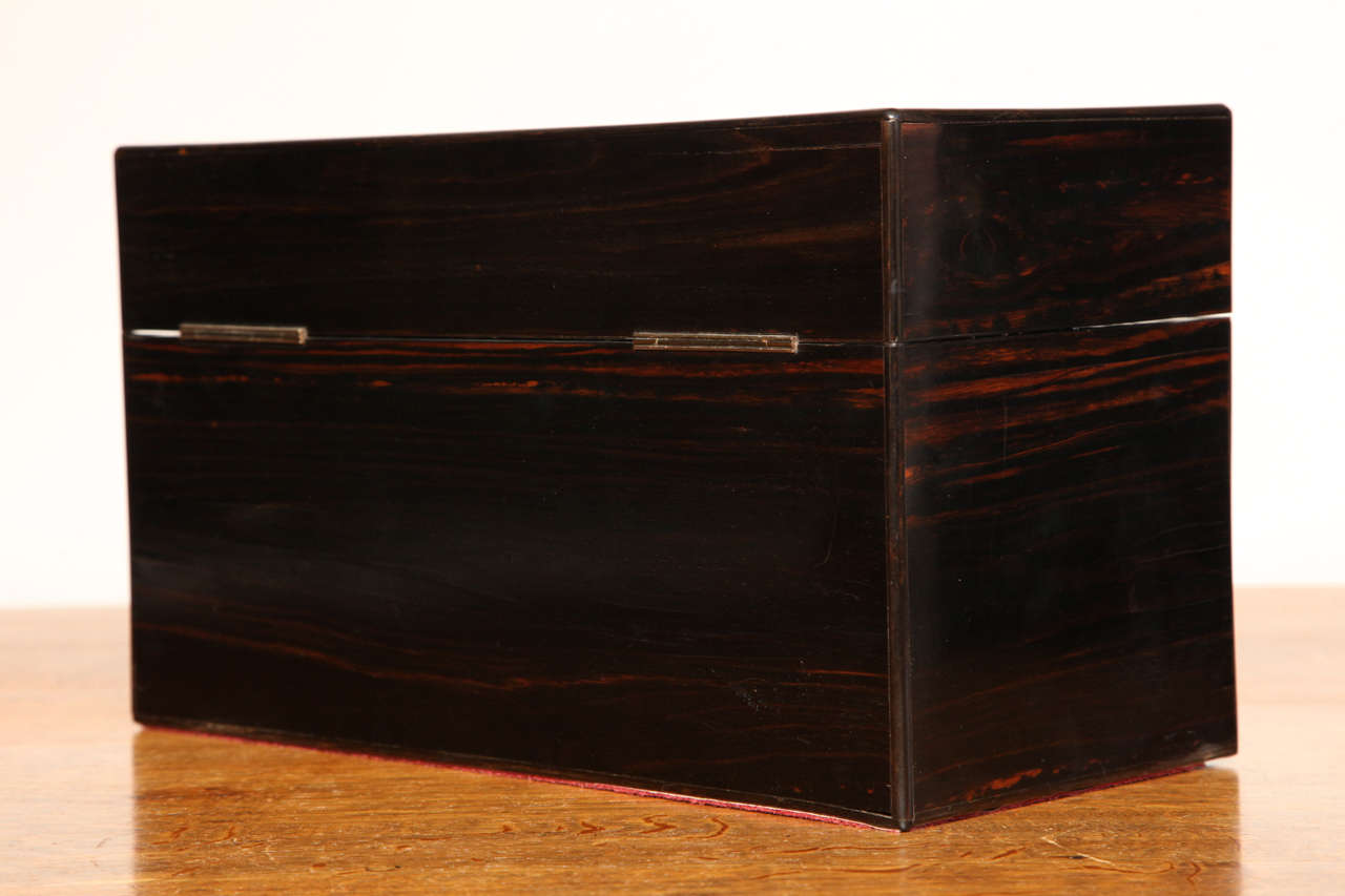 Exceptional 19th Century Coromandel Box With Fitted Interior For Sale ...