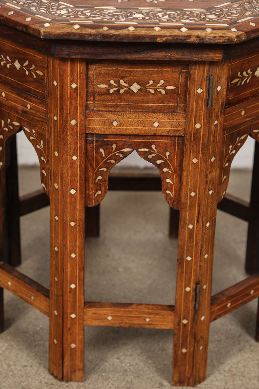 Anglo Indian Inlaid Octagonal Side Table at 1stDibs | indian side ...