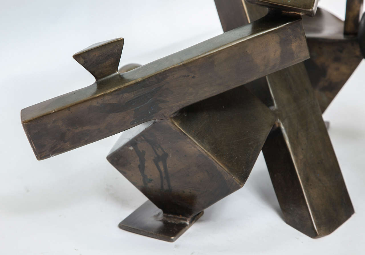 1930's American Modernist Cubist Table at 1stDibs