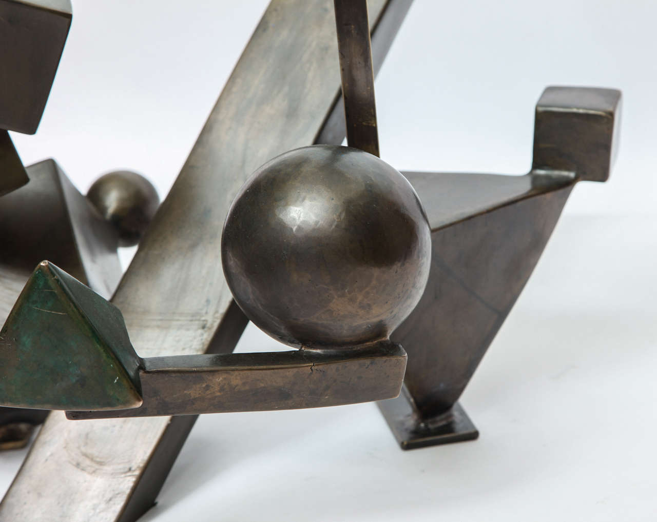 1930's American Modernist Cubist Table at 1stDibs
