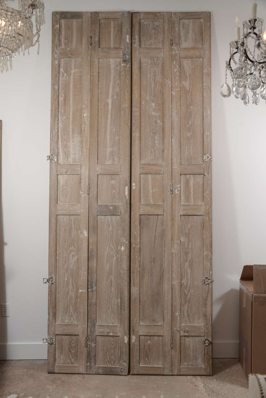 Pair of Early 19th Century Bi-Fold Shutter Doors at 1stDibs | bi ...