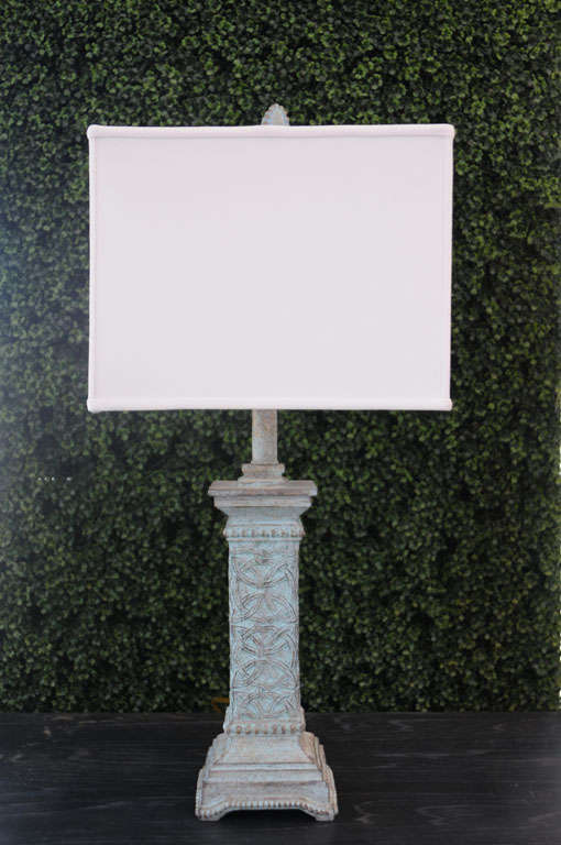 Pair Of Celtic Knot Motif Table Lamps For Sale at 1stDibs