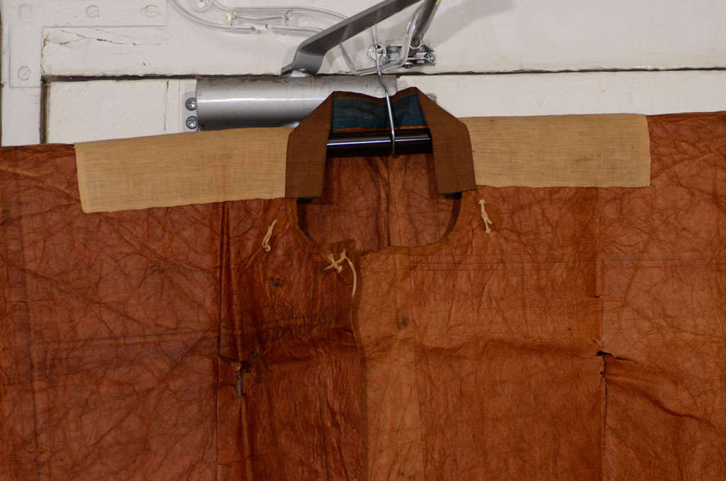 Japanese Paper Raincoat For Sale at 1stDibs