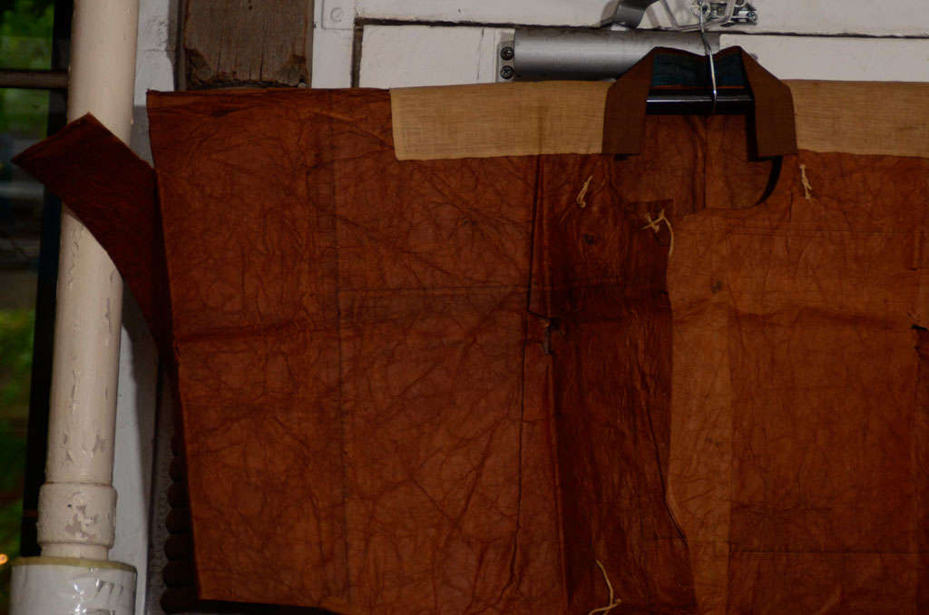 Japanese Paper Raincoat For Sale at 1stDibs