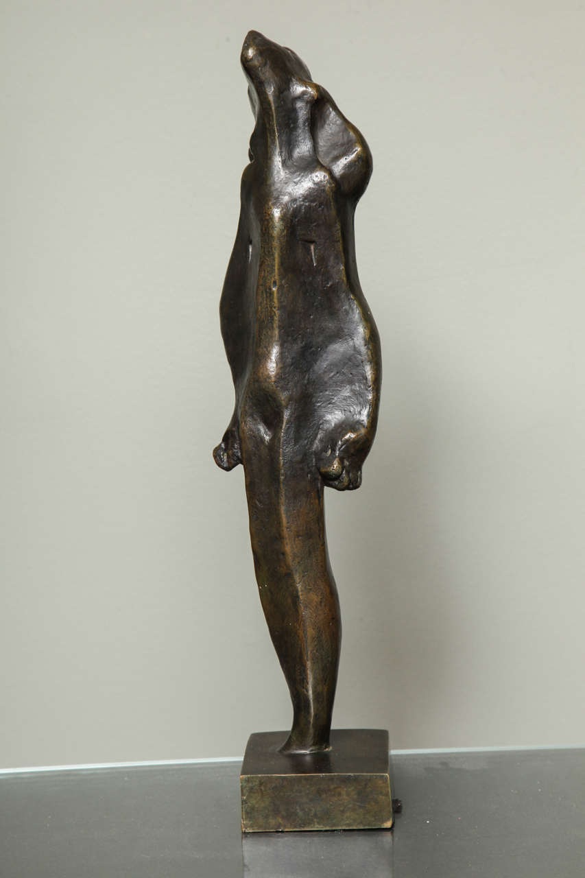 "L'Esperance" Cubist Bronze by Joseph Csaky For Sale at 1stDibs