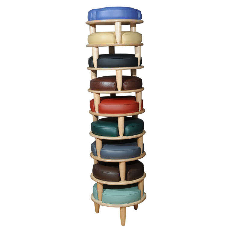 Matt Stoich - Stack-able Stool at 1stDibs | stoich designs
