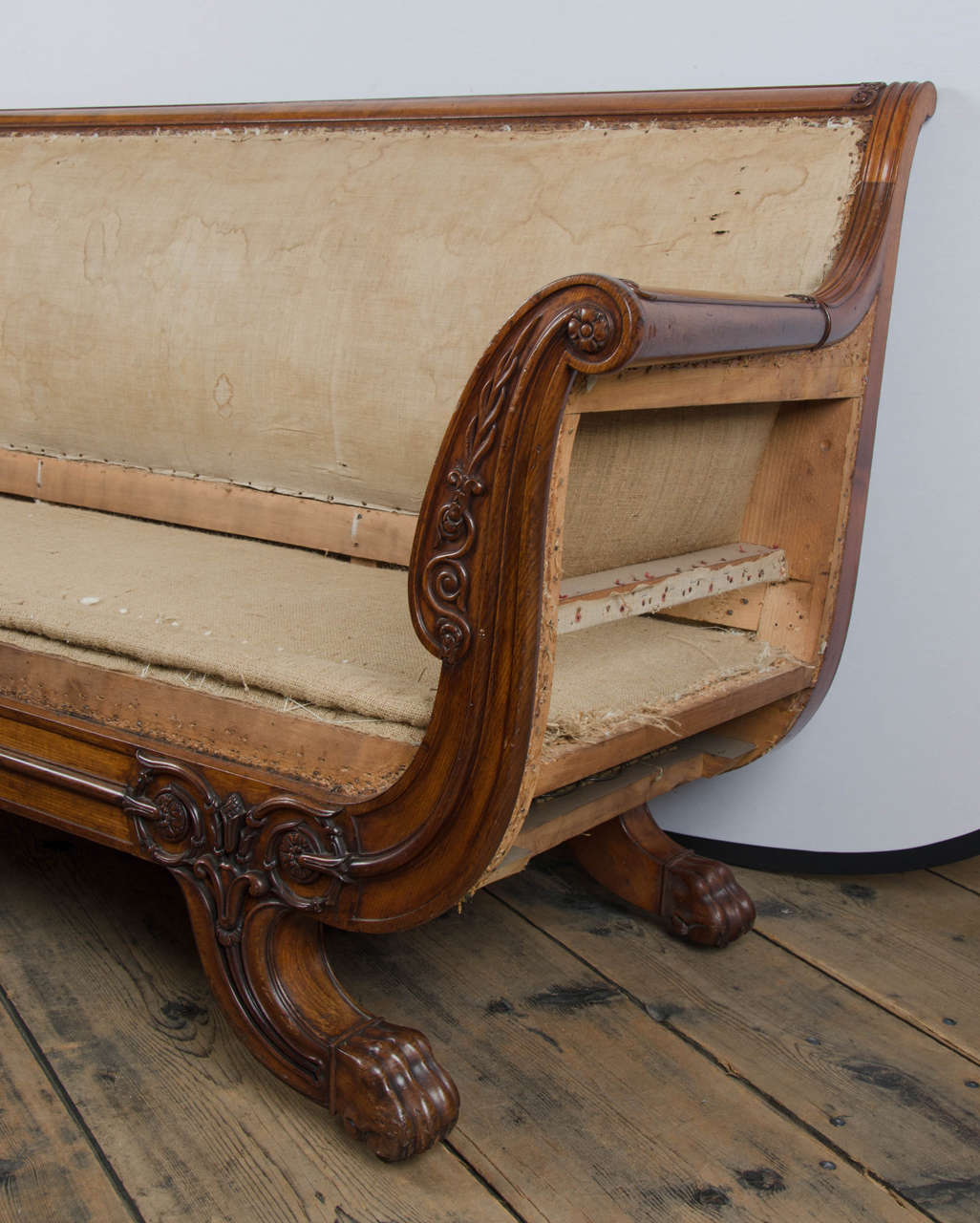 Early 19th Century Mahogany Regency Sofa For Sale at 1stDibs | antique ...