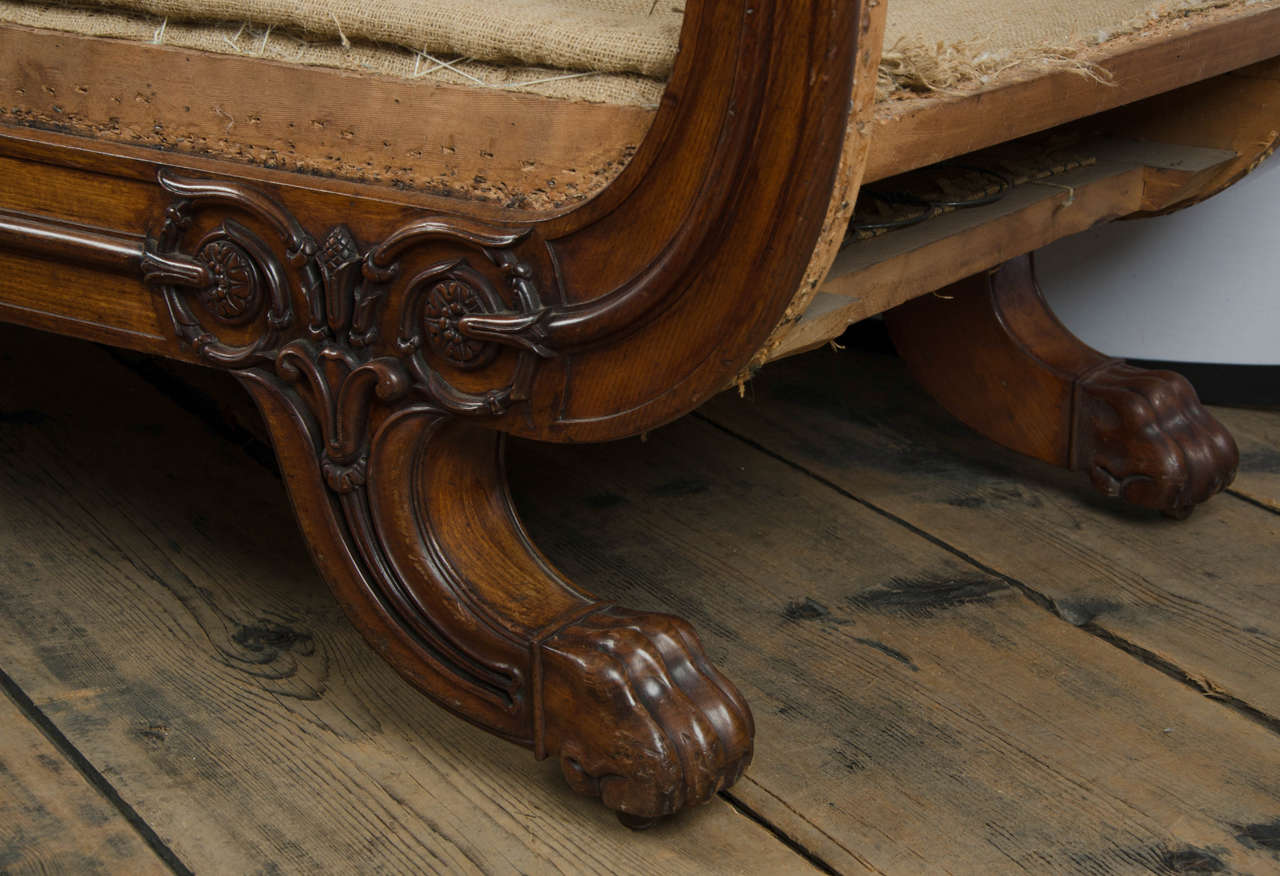 Early 19th Century Mahogany Regency Sofa For Sale at 1stDibs | antique ...