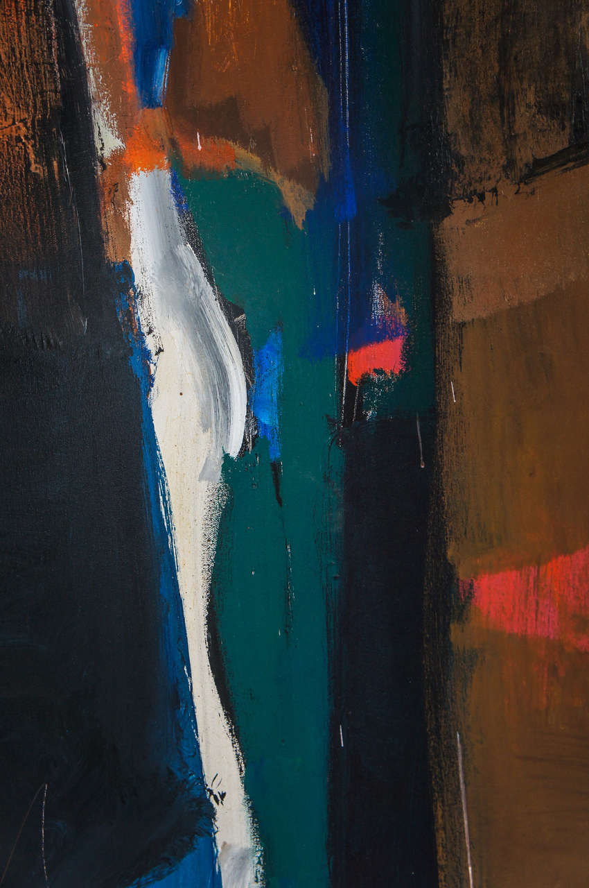 Jamie Chase - Large Oil on Canvas, 'Explorer II', 1994 at 1stDibs