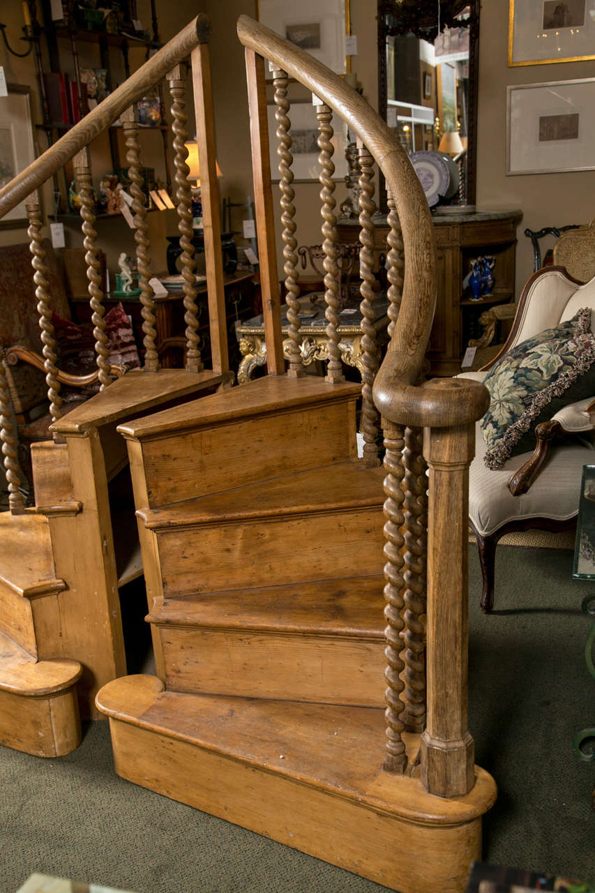 Pair of Antique Pine Stair Steps For Sale at 1stDibs | stair steps for sale