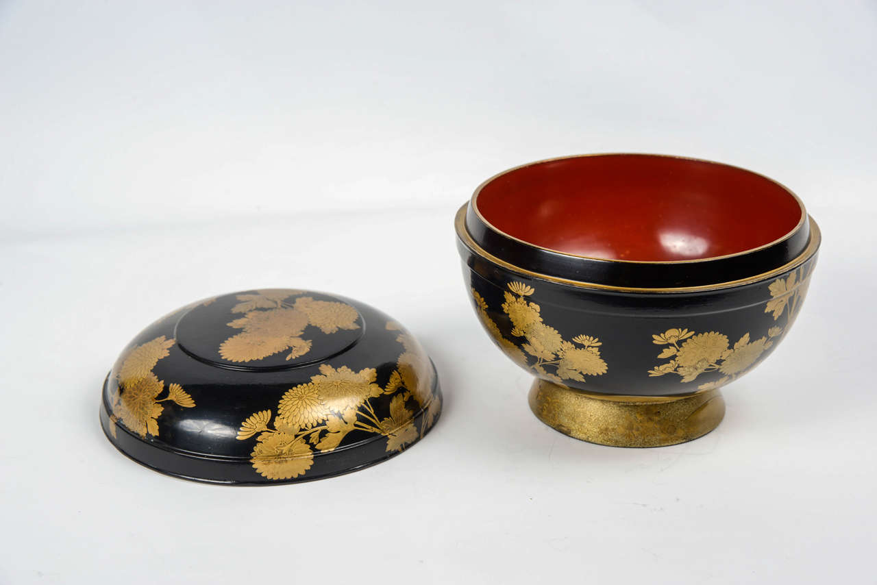 19th Century Meiji Period Japanese Laquer Box at 1stDibs