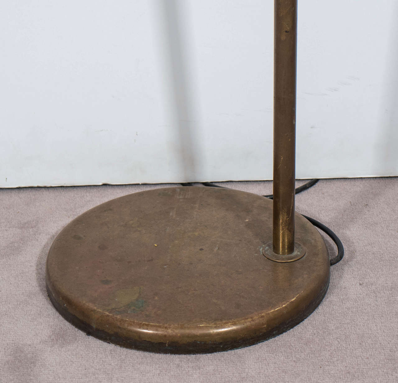 Midcentury Italian Floor Lamp with Scallop Shell Form Shade at 1stDibs ...