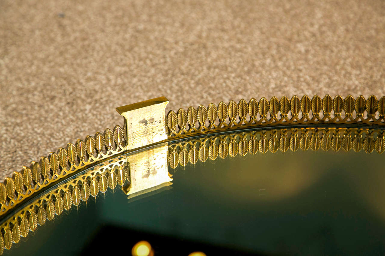 French Mirrored Plateau For Sale at 1stDibs