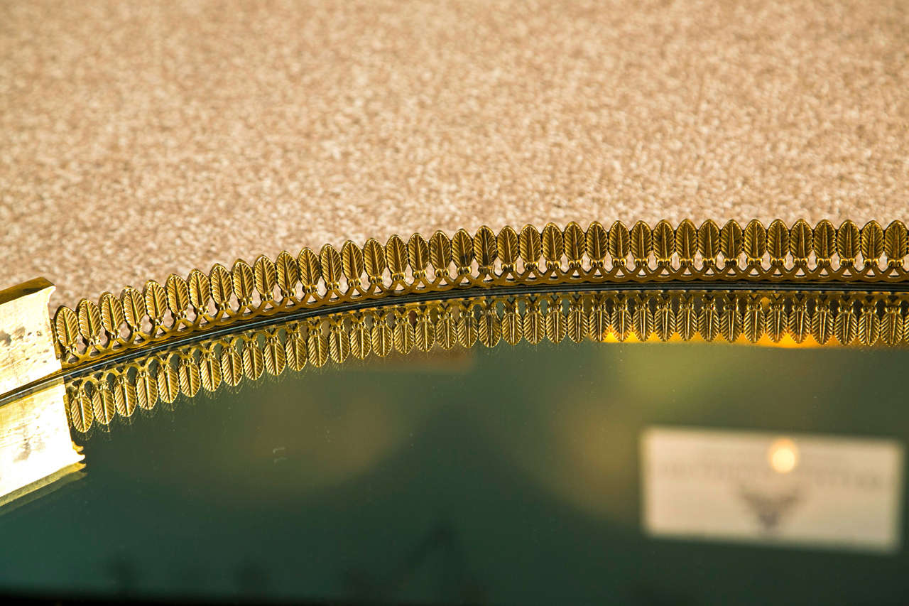 French Mirrored Plateau For Sale at 1stDibs