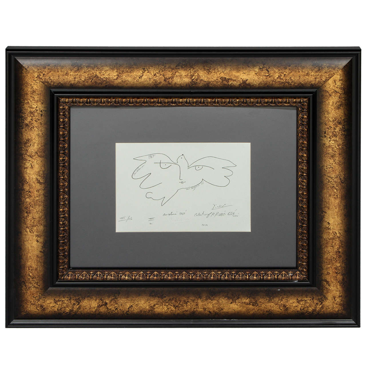 Pablo Picasso Limited edition Autorized Lithograph Print at 1stDibs