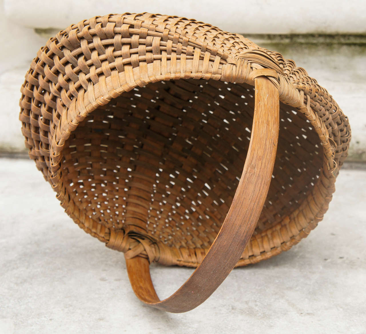 Country French Basket at 1stDibs