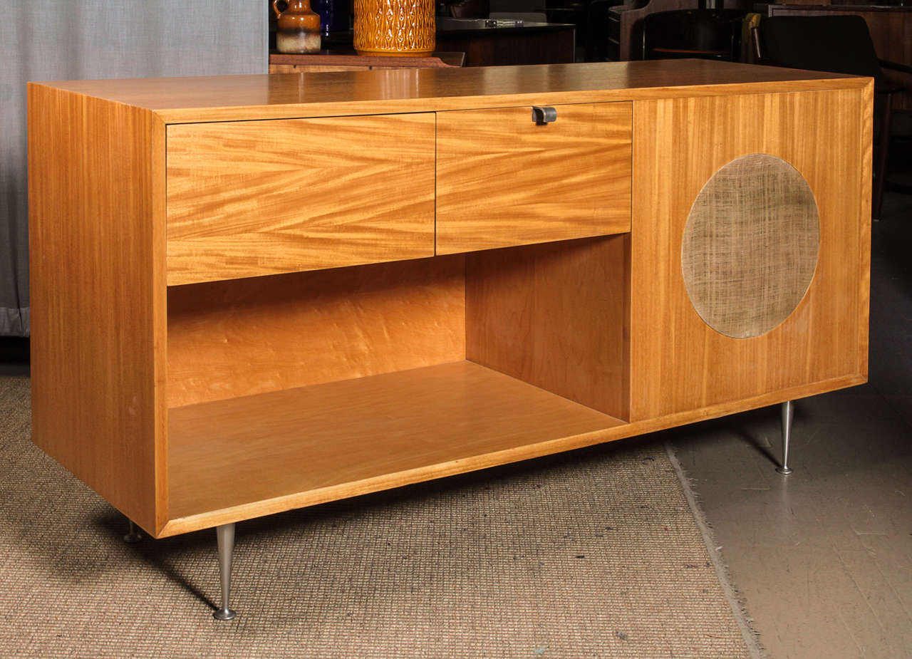 George Nelson Primavera Stereo Cabinet, Manufactured by Herman Miller ...