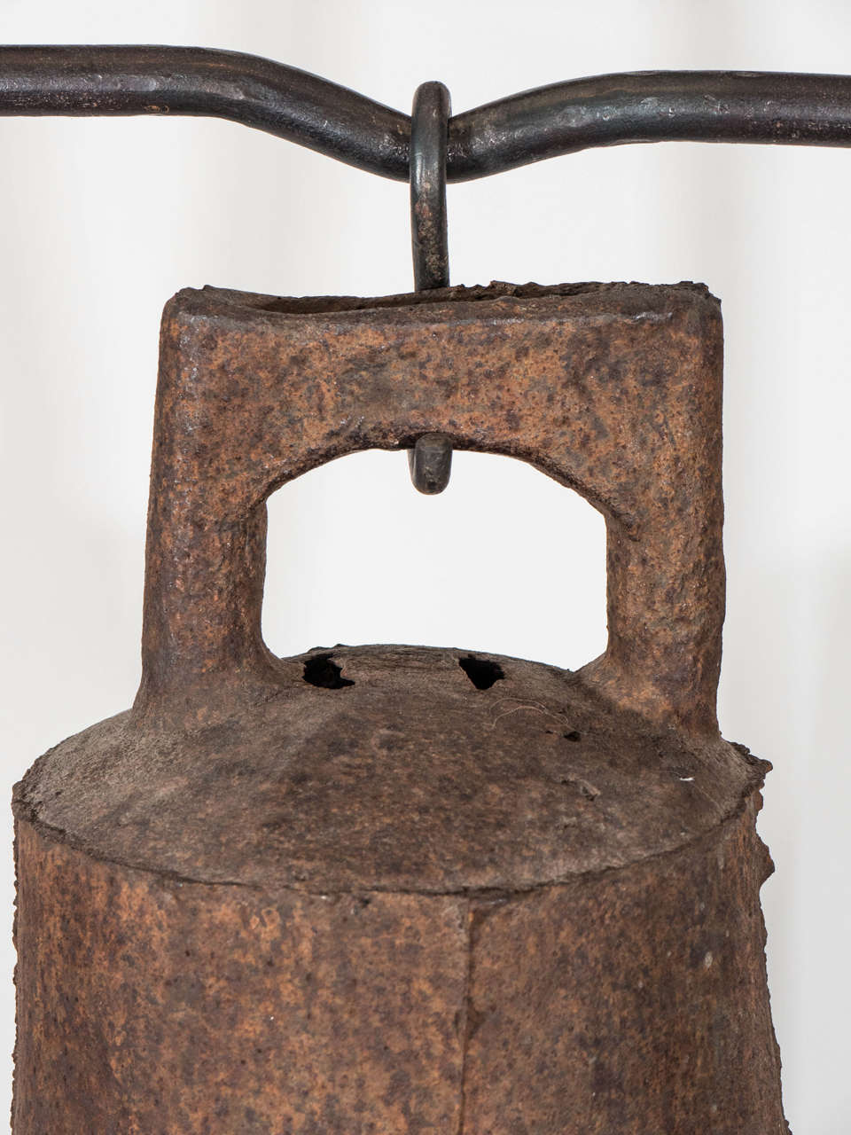Massive 19th Century Cast Iron Temple Bell From China For Sale at ...