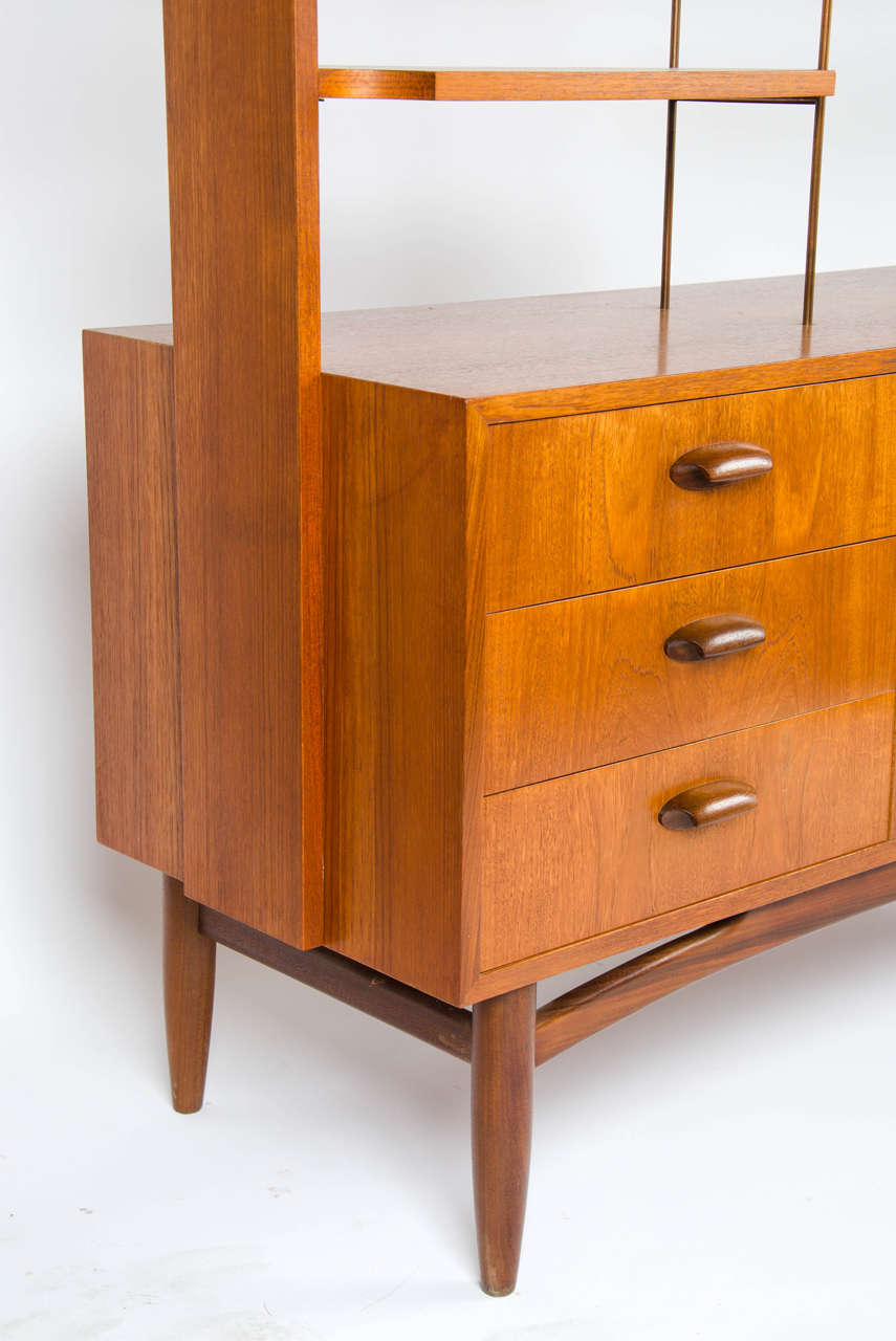 British G-Plan Wall Unit at 1stDibs