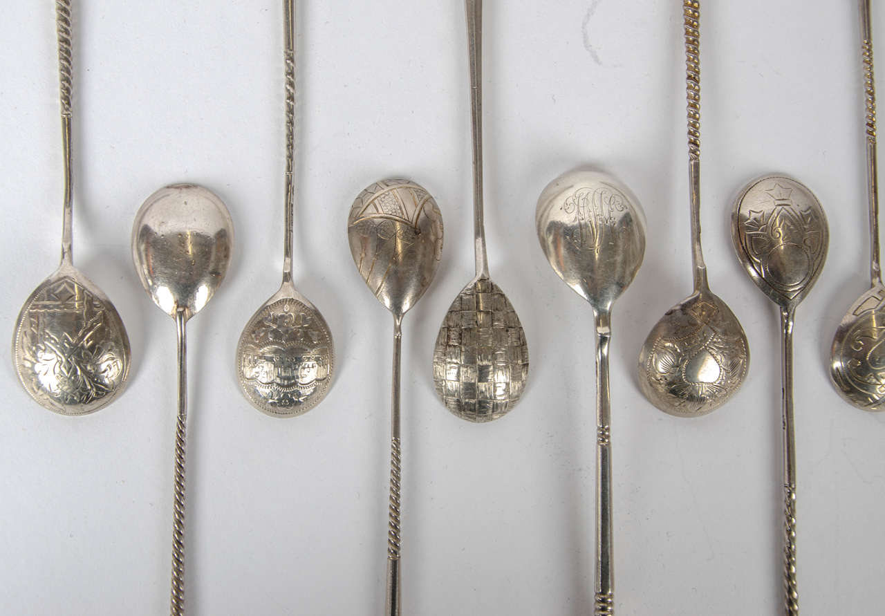 Imperial Russian Silver Spoons at 1stDibs