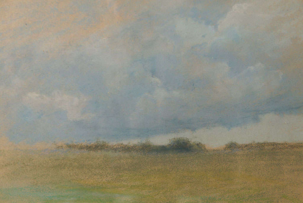 Walter Clark Pastel "Cloud Study" at 1stDibs