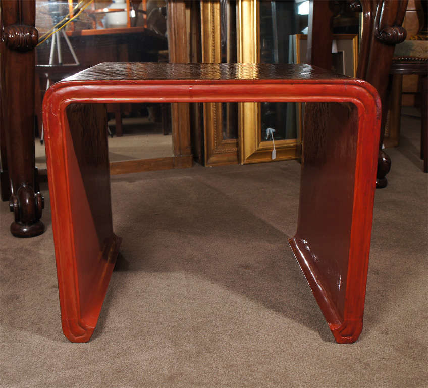 Burmese Lacquer Side Tables at 1stDibs