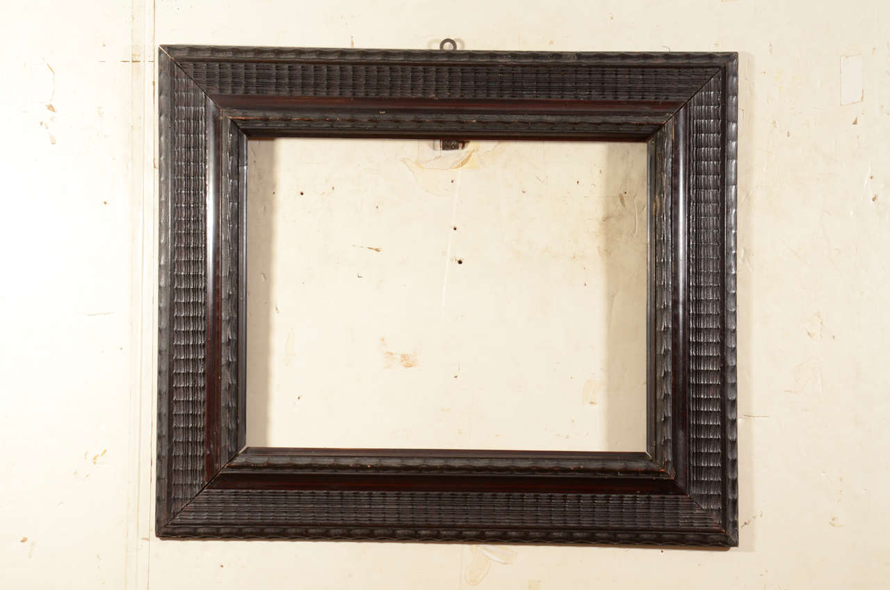 20th Century Dutch Style Ebonized Ripple Moulded Picture Frame For Sale at 1stDibs | dutch ...