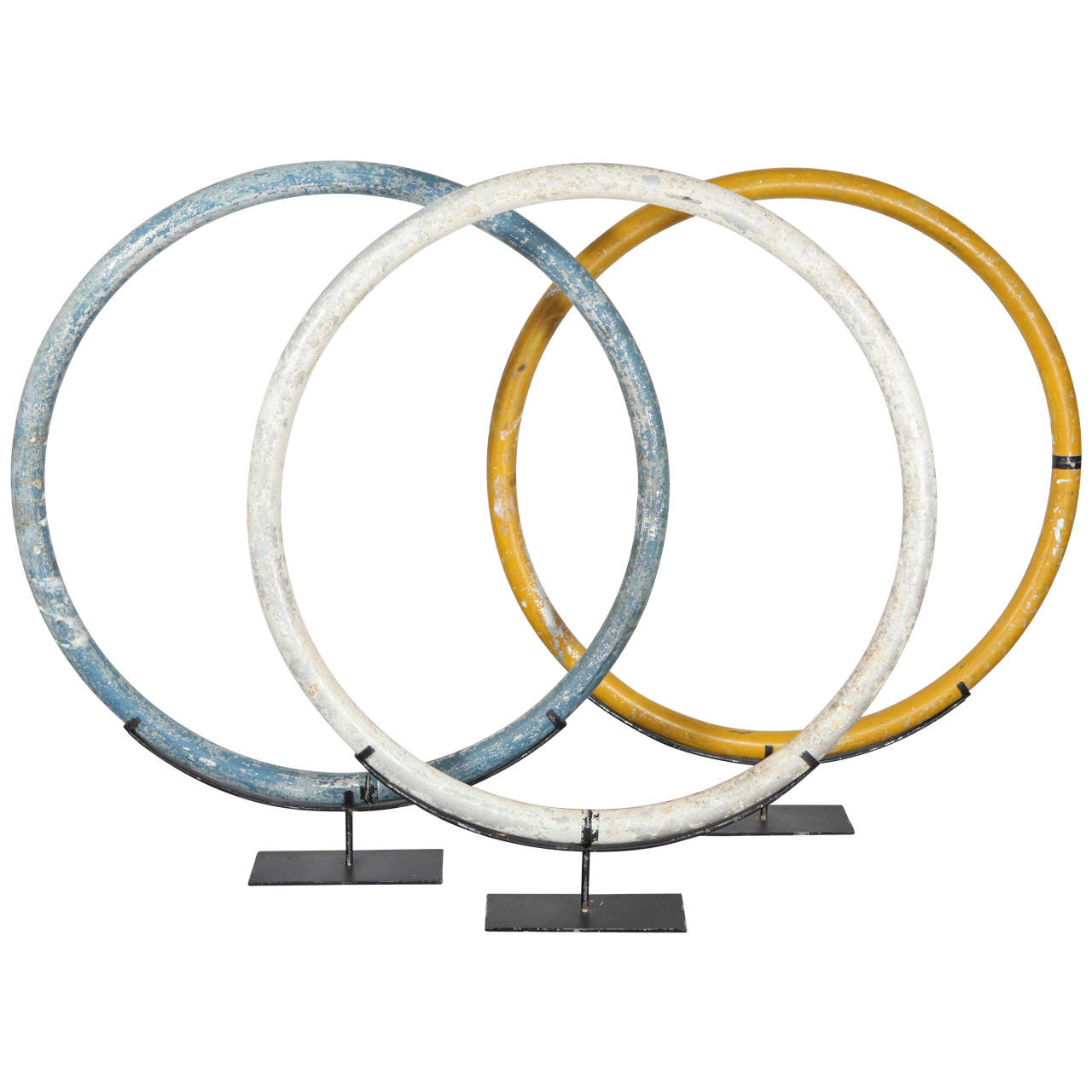 Vintage Circus Rings on Stand at 1stDibs