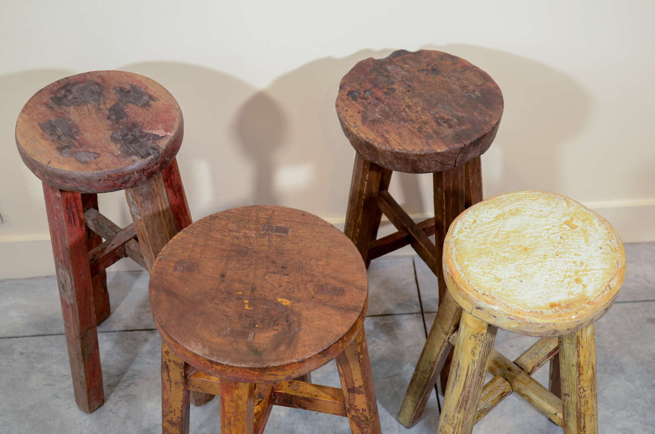 Antique Chinese Stools at 1stDibs