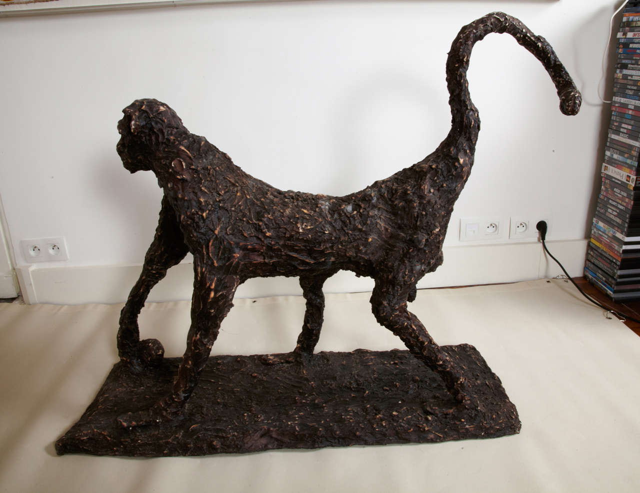 Large Sculpture of a Baboon in the style of Alberto Giacometti For Sale ...