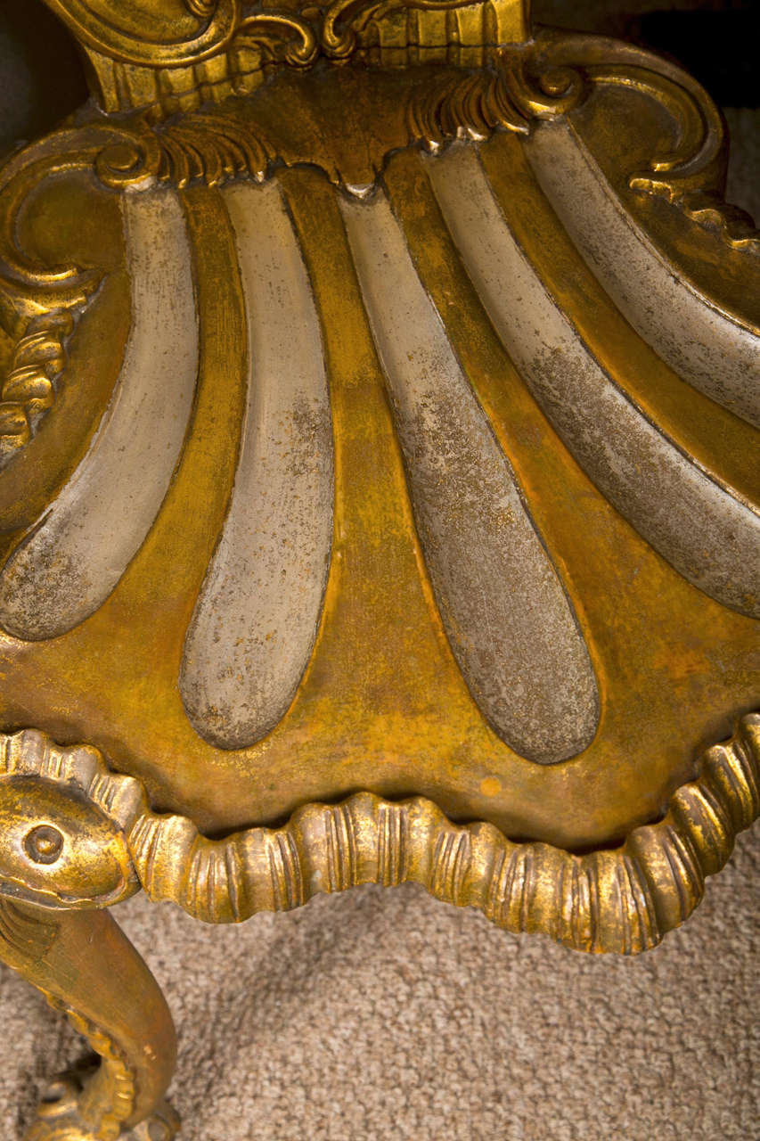 Spectacular French Rococo Style Armchairs and Stool by Jansen at 1stDibs