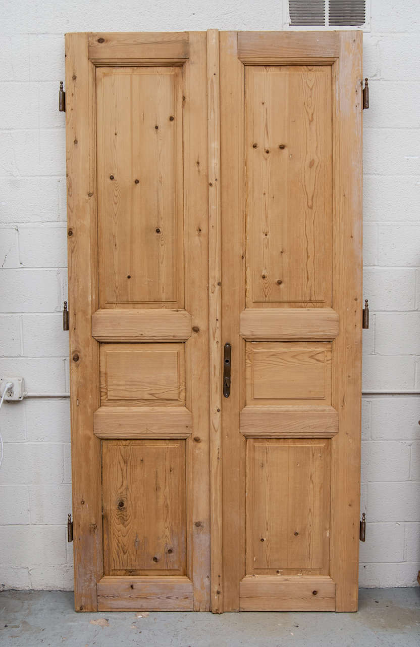 Pine Panelled Doors at 1stDibs