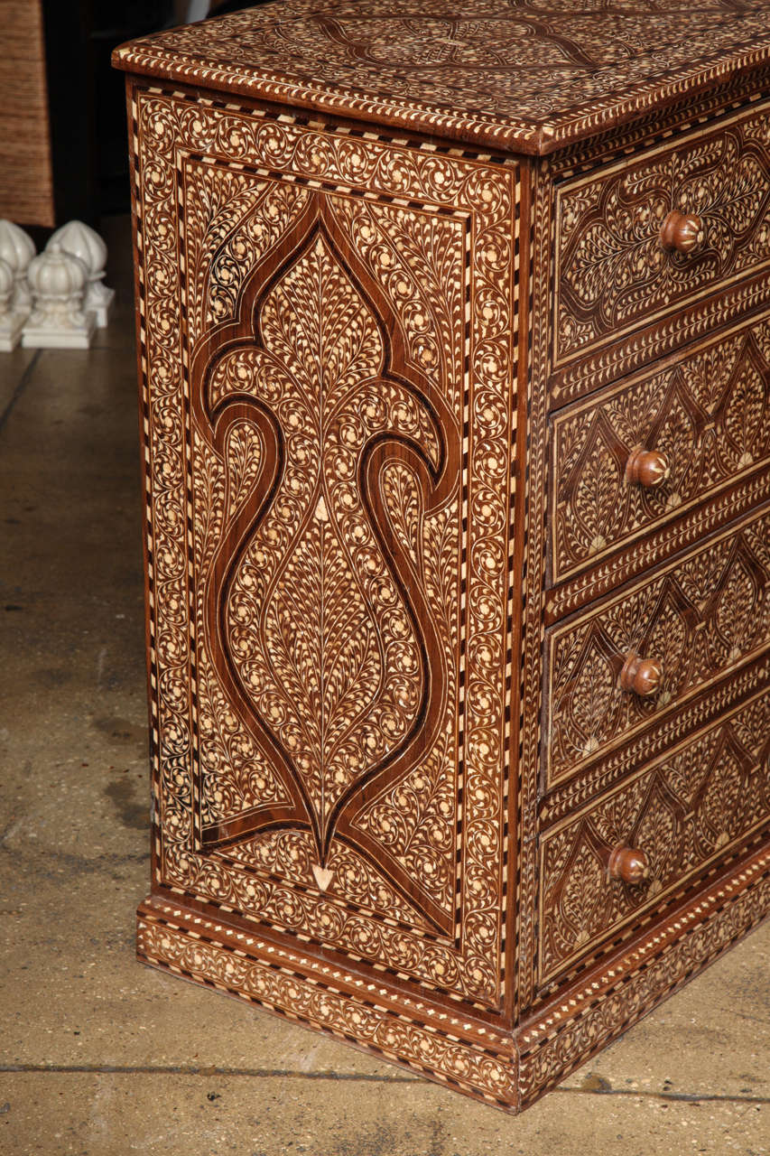 Bone Inlaid Chest of Drawers at 1stDibs | inlaid chest of drawers