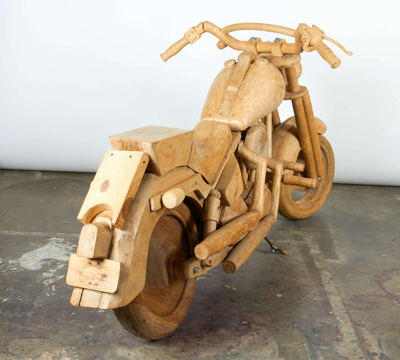 Wooden Motorcycle Replica For Sale at 1stDibs
