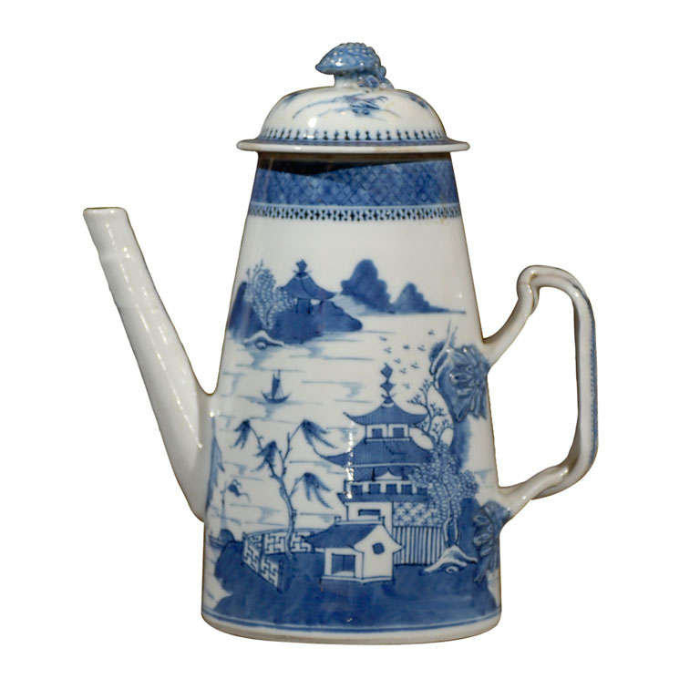 Chinese Export Chocolate Pot at 1stDibs