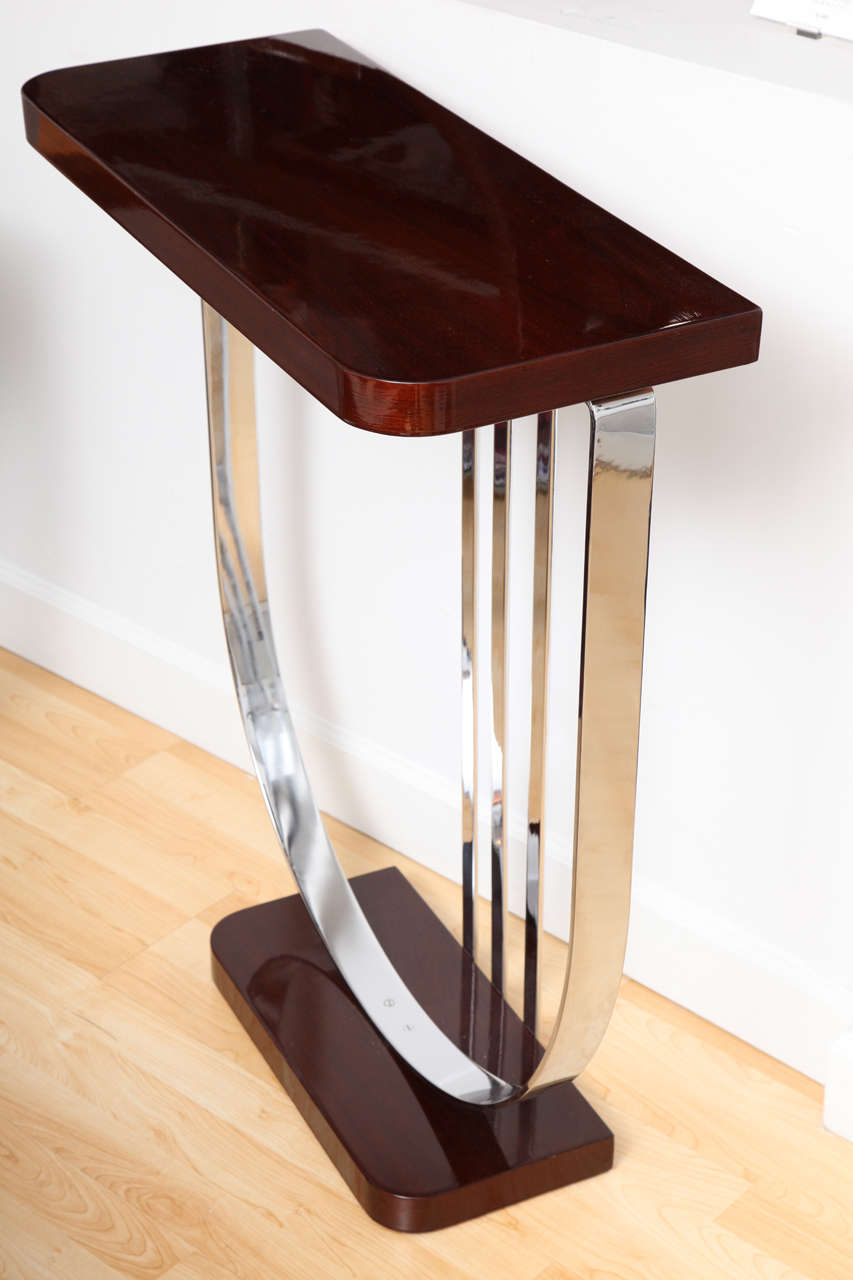 Art Deco Console Attributed to Donald Deskey at 1stDibs