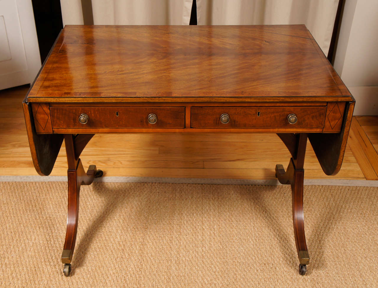 English George III style sofa table at 1stDibs