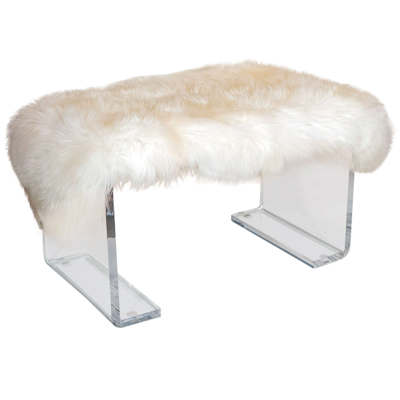 Lucite Bench / Cocktail Table at 1stDibs