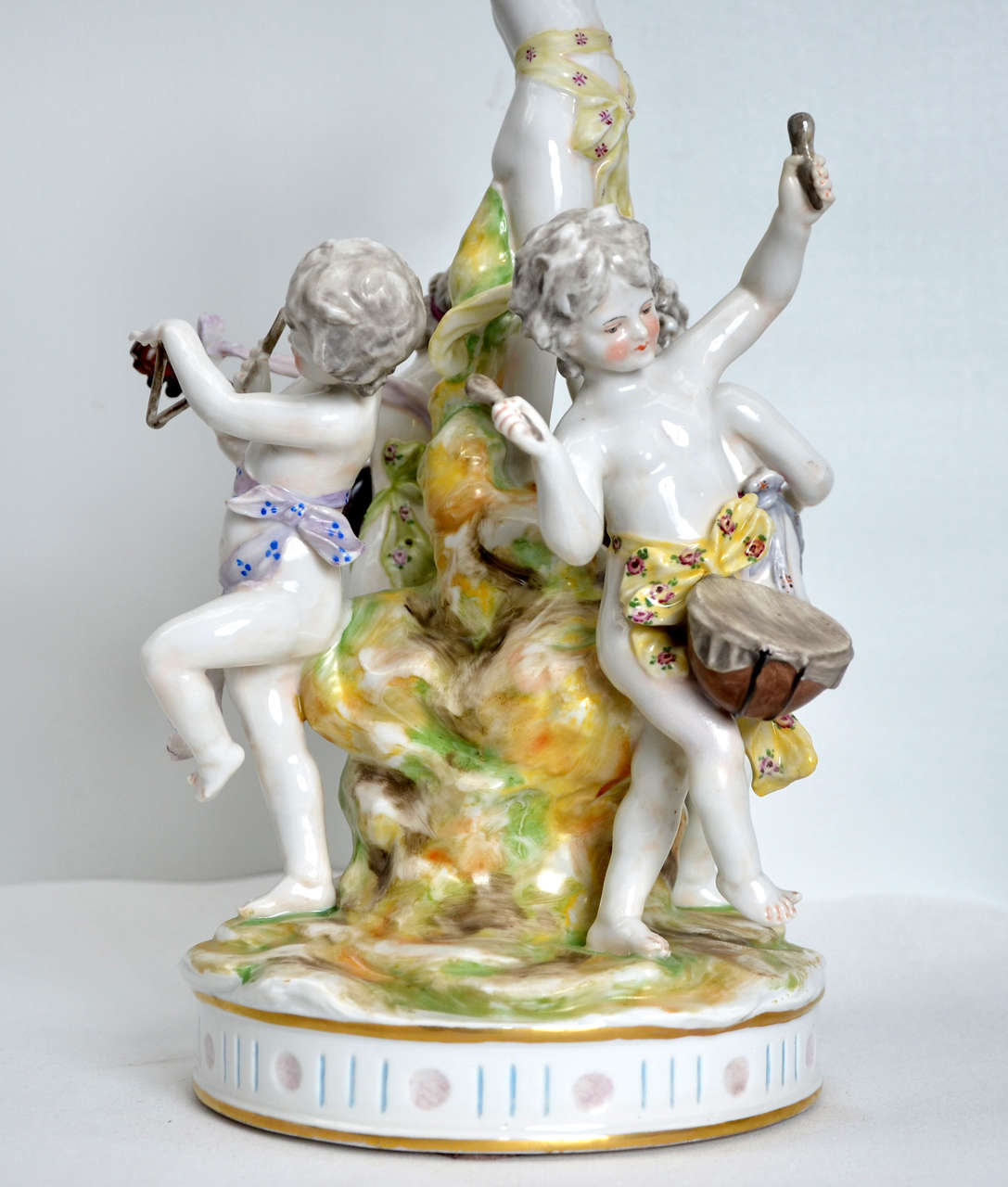 Porcelain Group Signed Capodimonte For Sale at 1stDibs