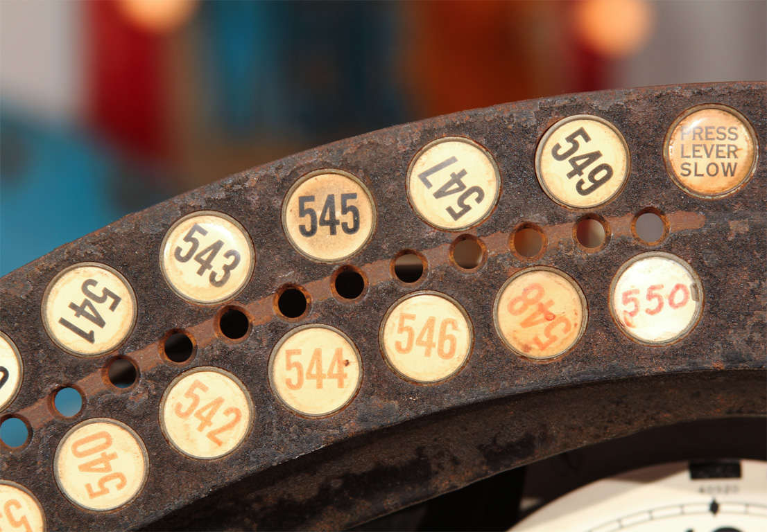Circa 1911 IBM Time Clock at 1stDibs | ibm hourglass, clock 1911, ibm 1911