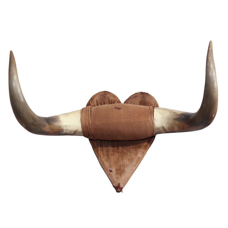 Heart Mounted Horn Rack at 1stDibs